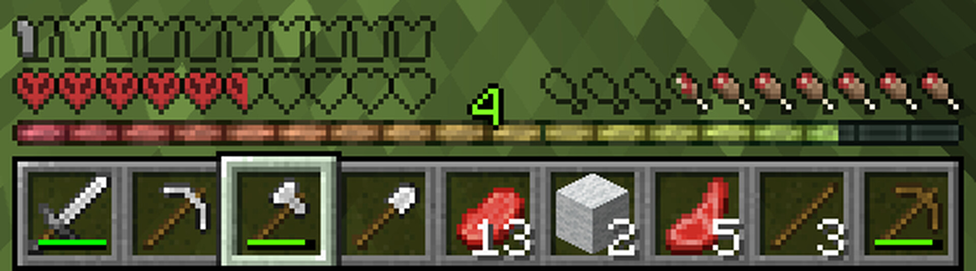 Better gui bar's for minecraft 1.17 Minecraft Texture Pack