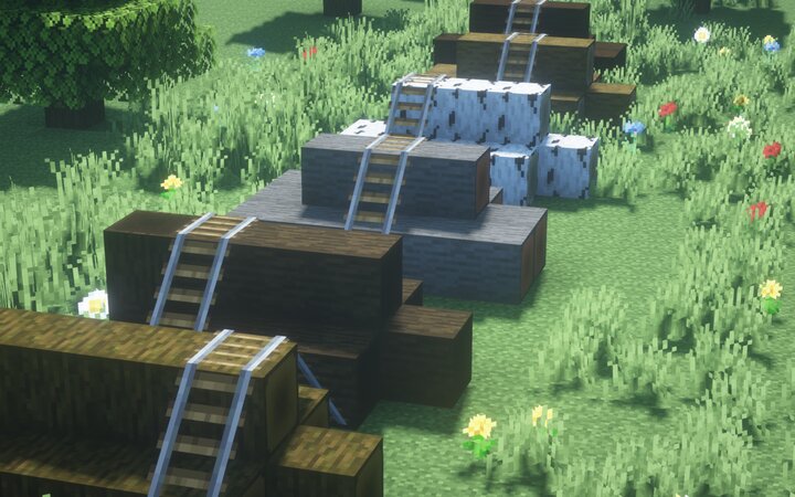 OceanBean better logs Minecraft Texture Pack