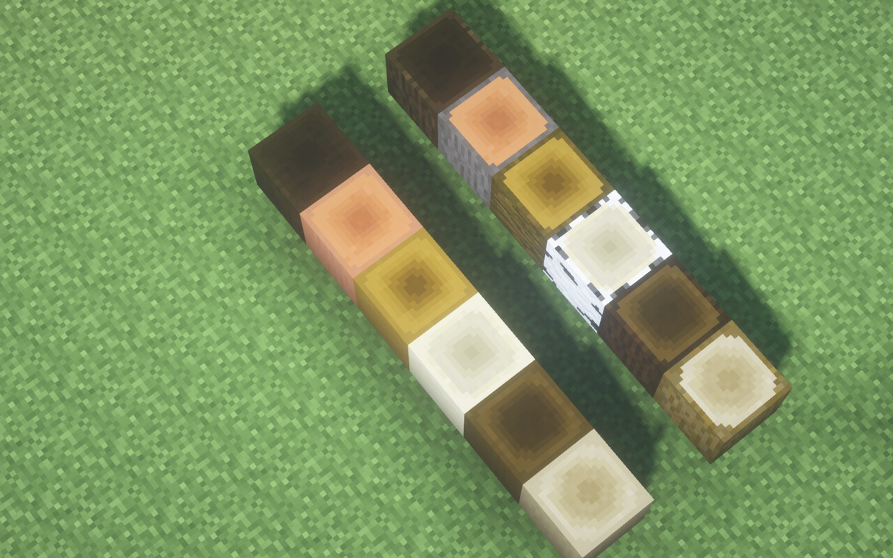 OceanBean better logs Minecraft Texture Pack