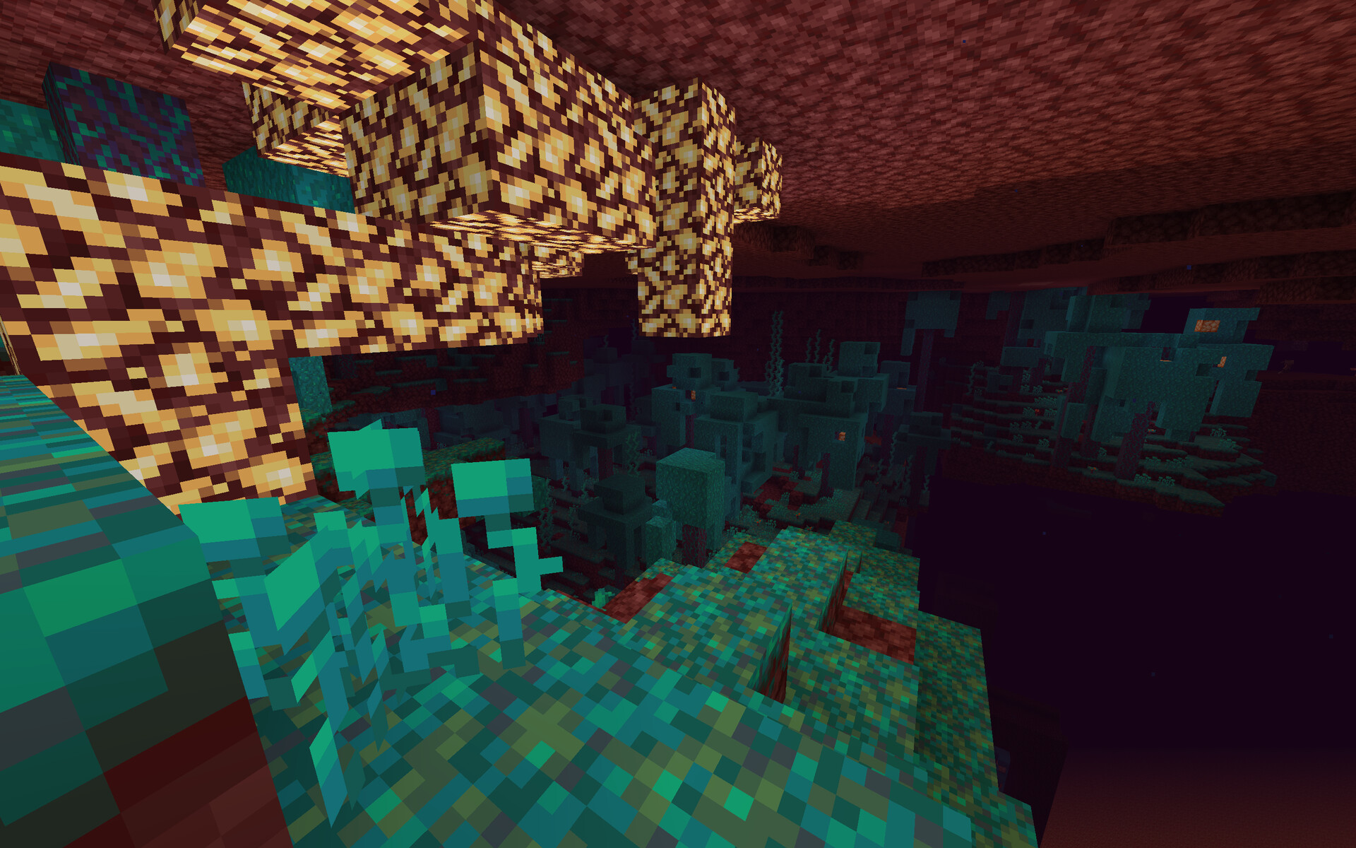 savn's vanilla-style texture improvements (glowstone, chests, diorite ...