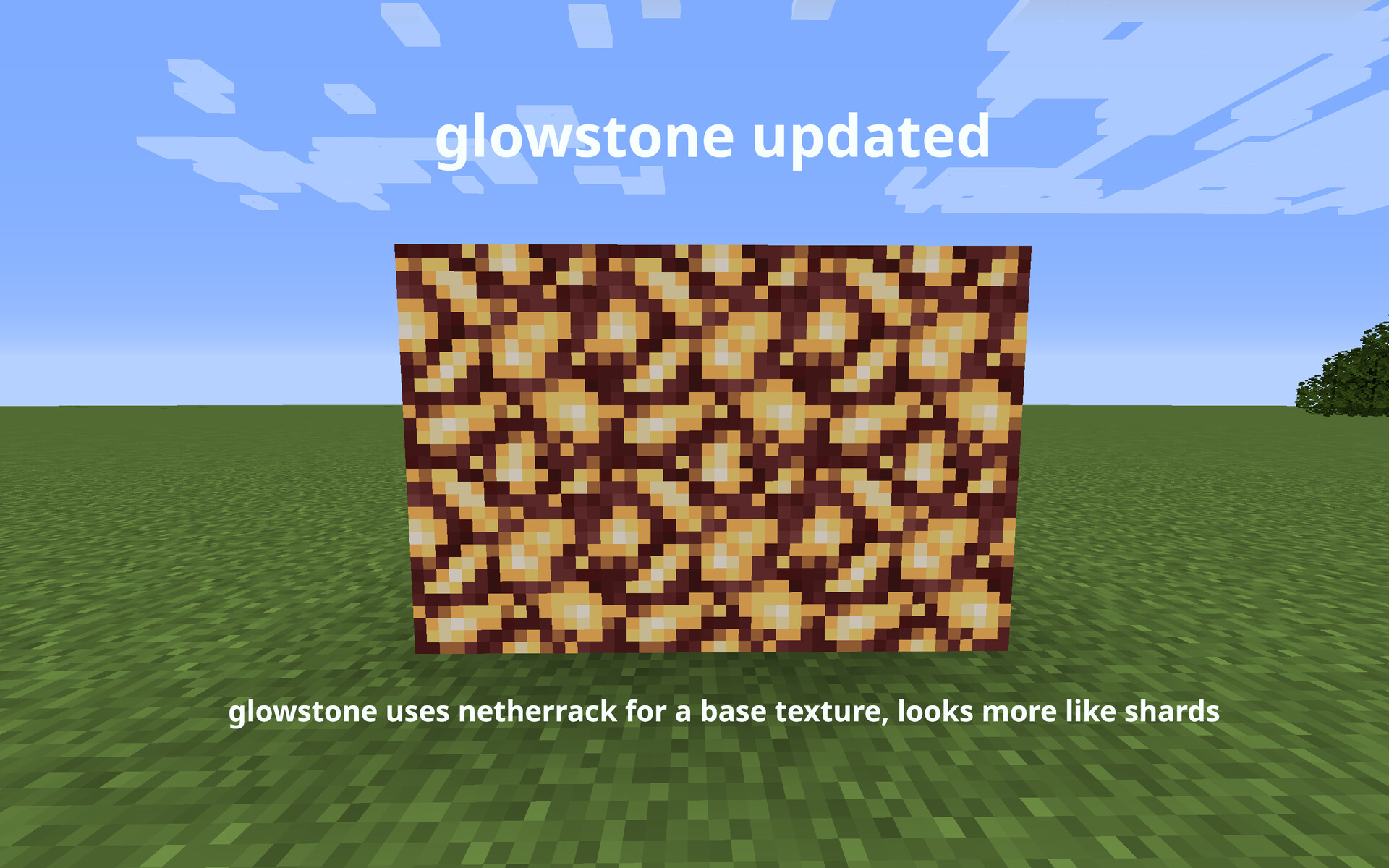 savn's vanilla-style texture improvements (glowstone, chests, diorite ...