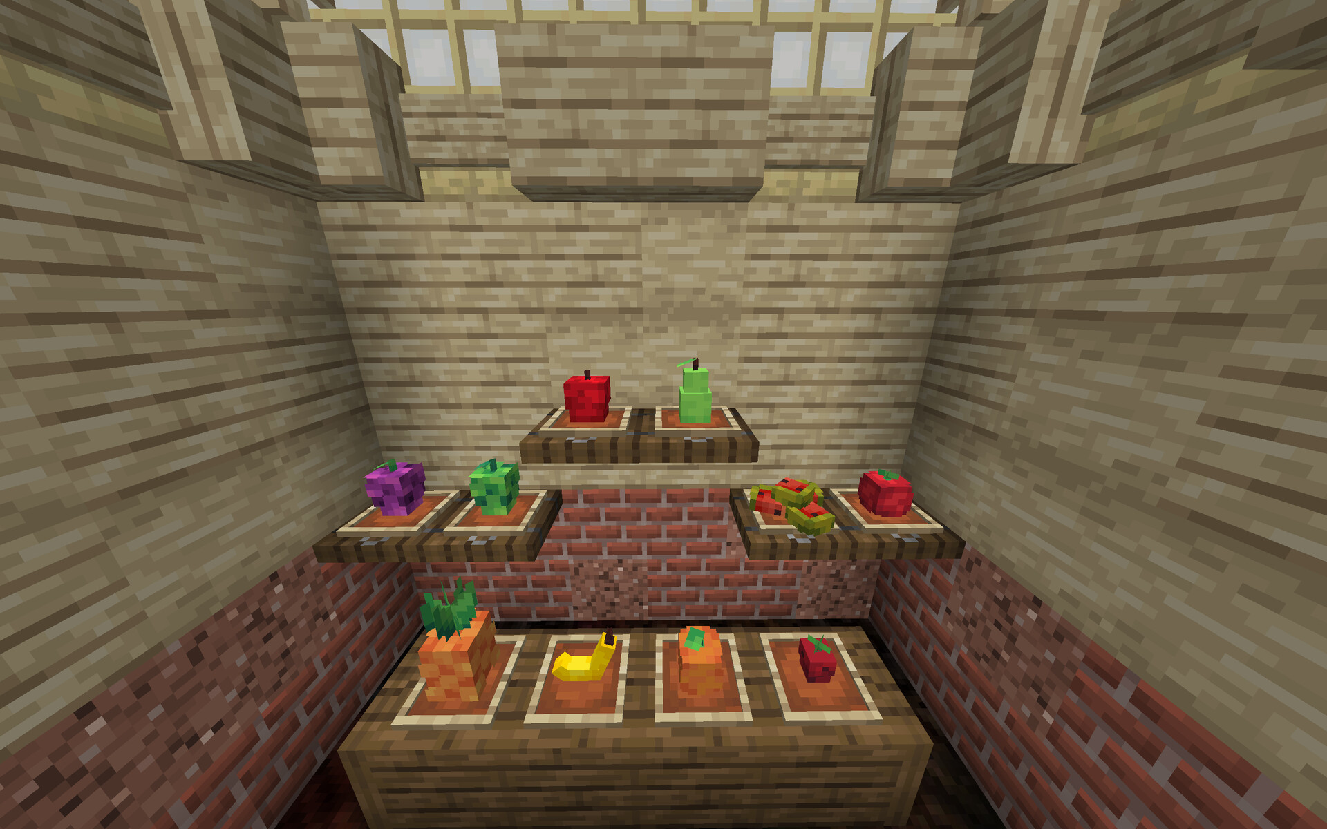 Fake Fruits Minecraft Texture Pack