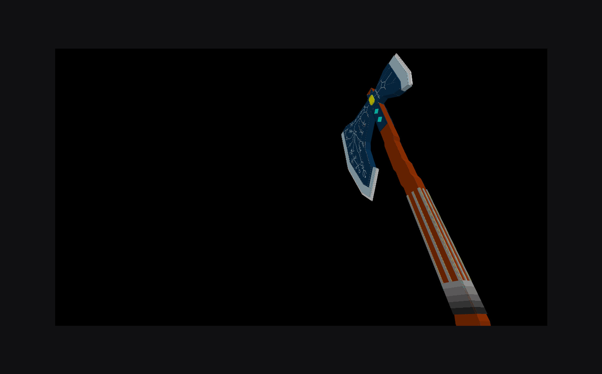 kratos's leviathan axe by KusoMarimo,edited Minecraft Texture Pack