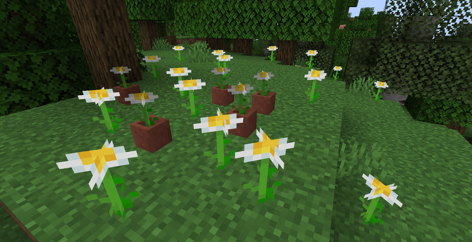 Flowers Plus Minecraft Texture Pack