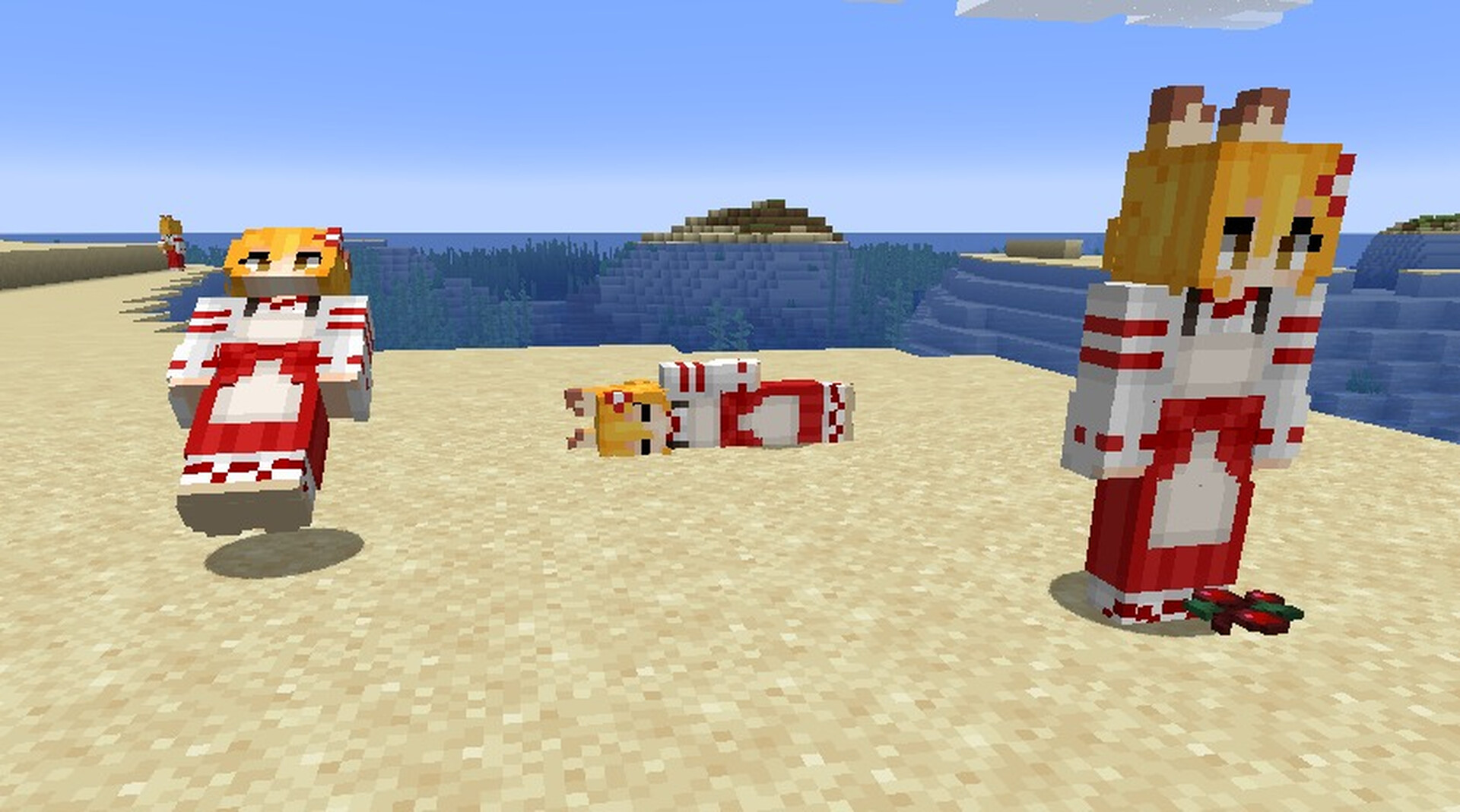 Senko-san texture pack + Shiro (Optifine Required) Minecraft Texture Pack