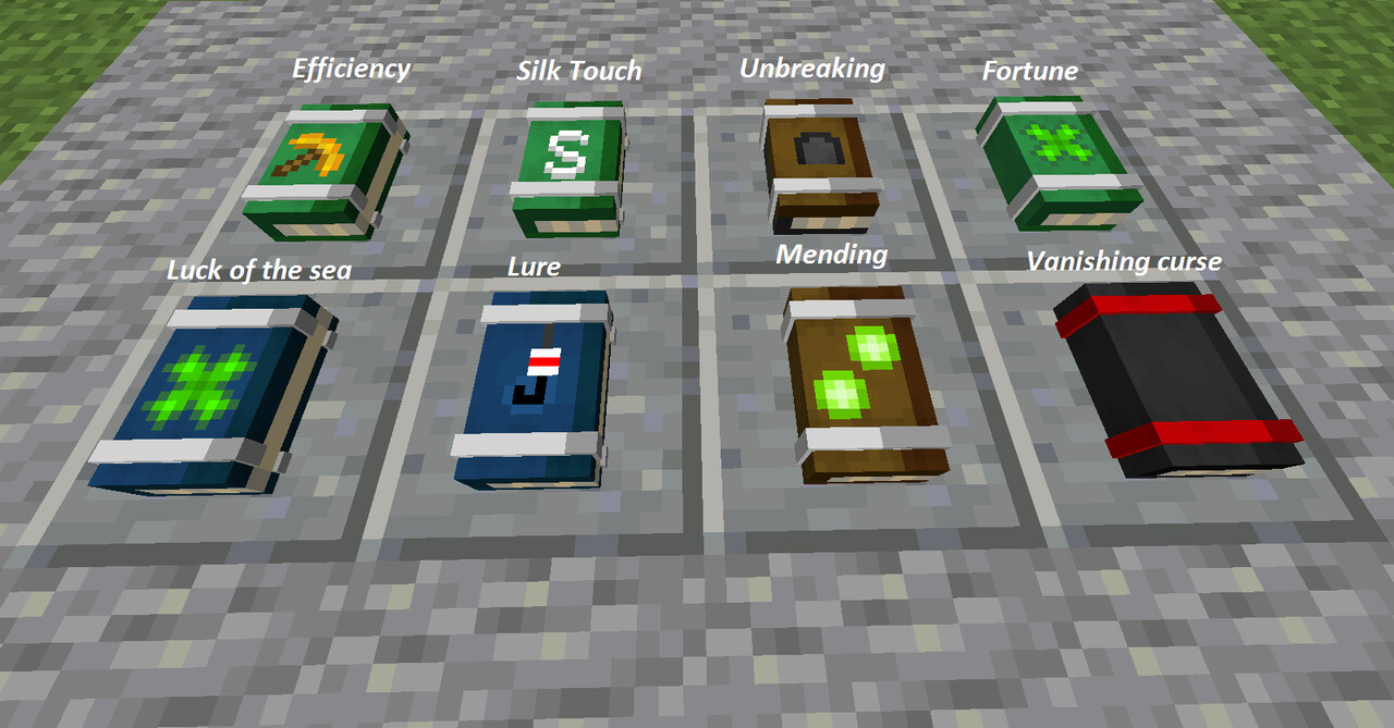 3D enchanted book Minecraft Texture Pack