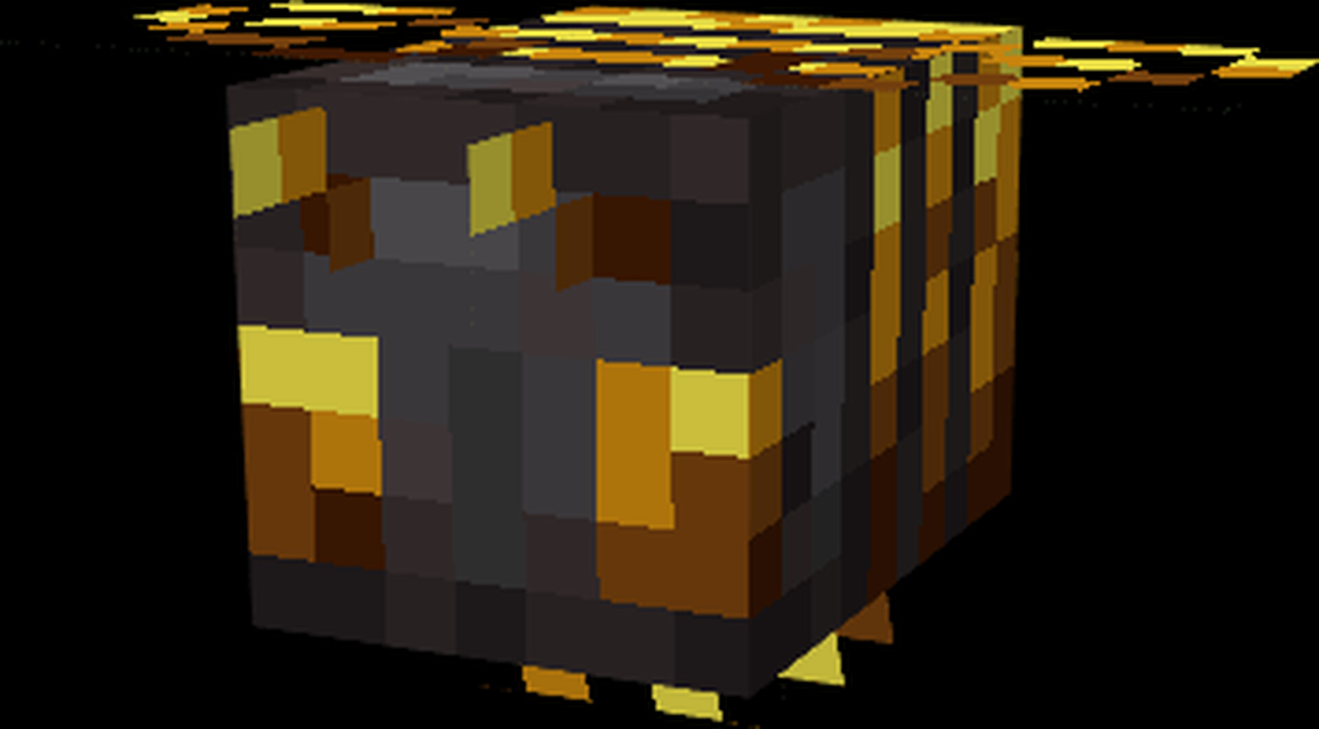 Netherite Bees Minecraft Texture Pack