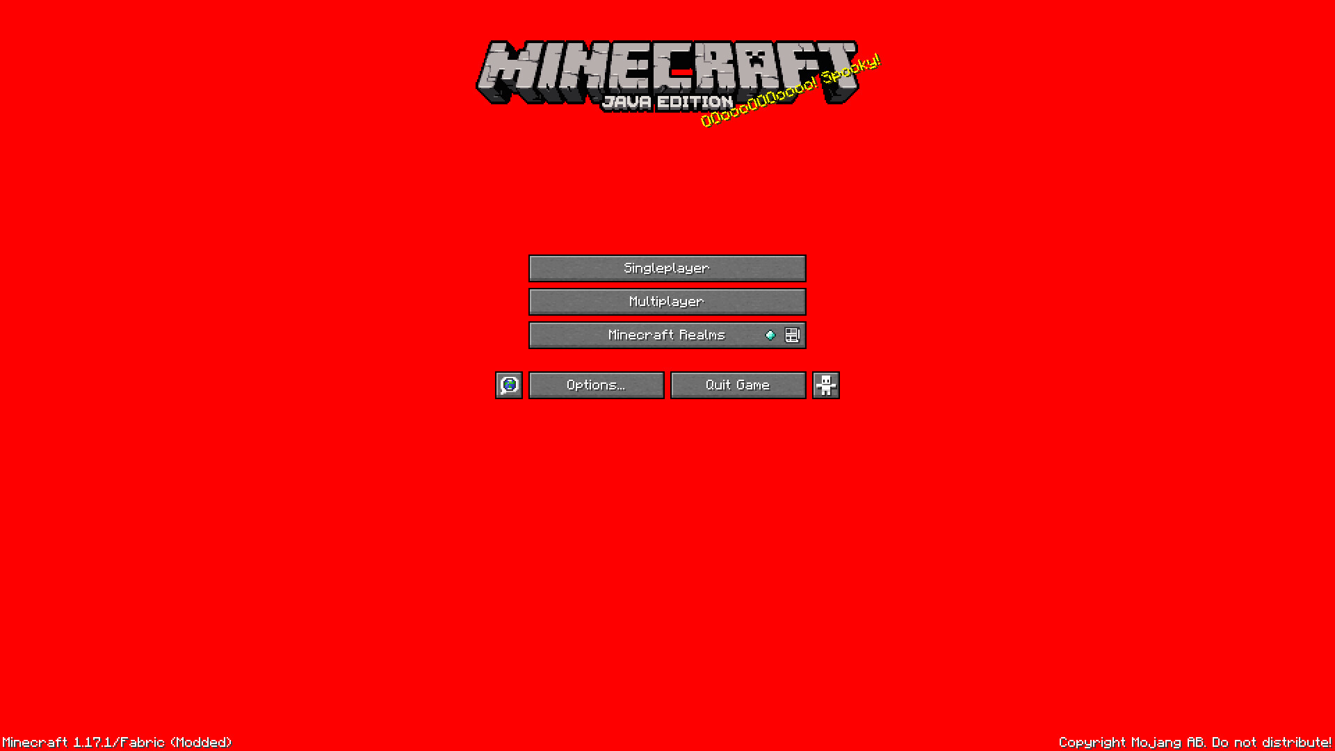 Blue/Green/Red Screen Panorama Minecraft Texture Pack