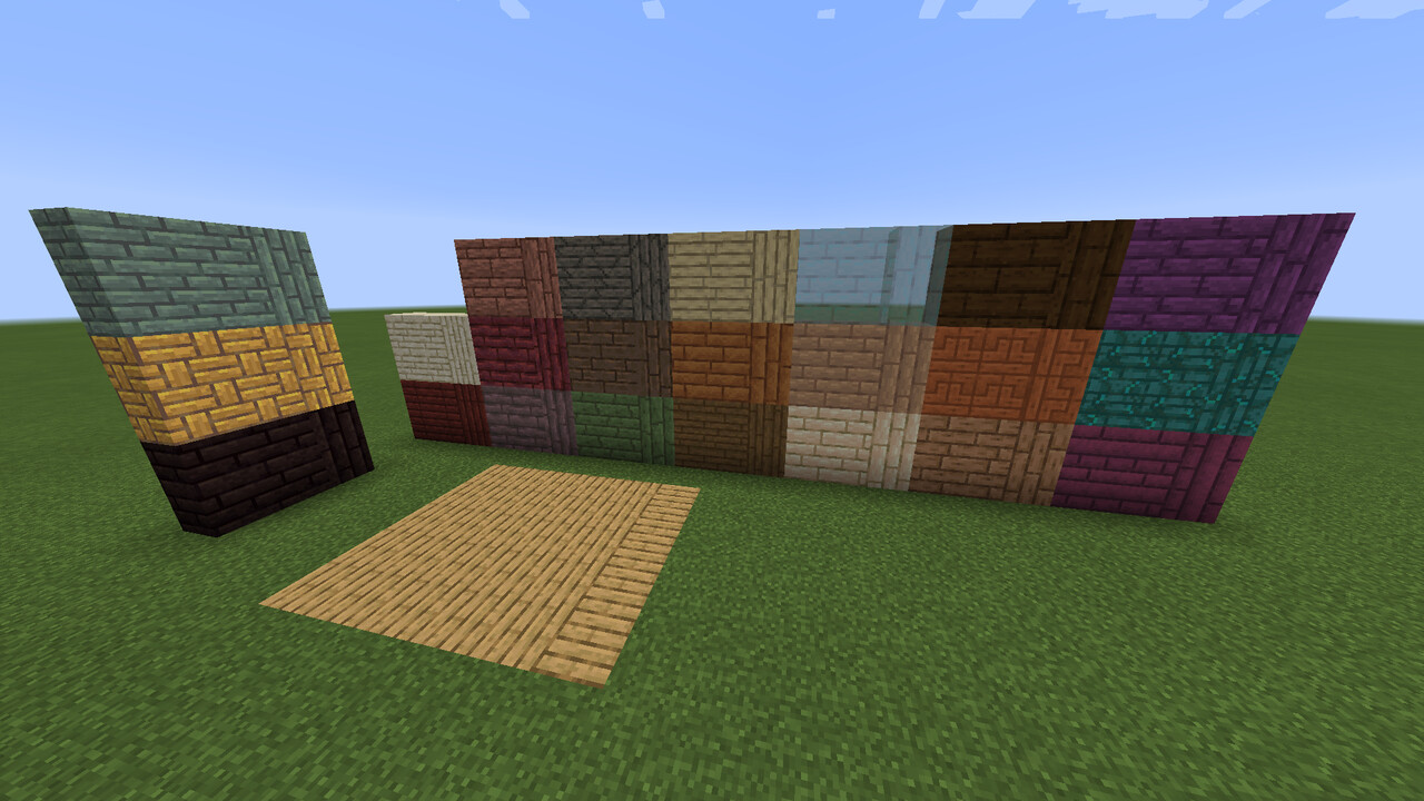 Planked! (with MCA mod support!) Minecraft Texture Pack