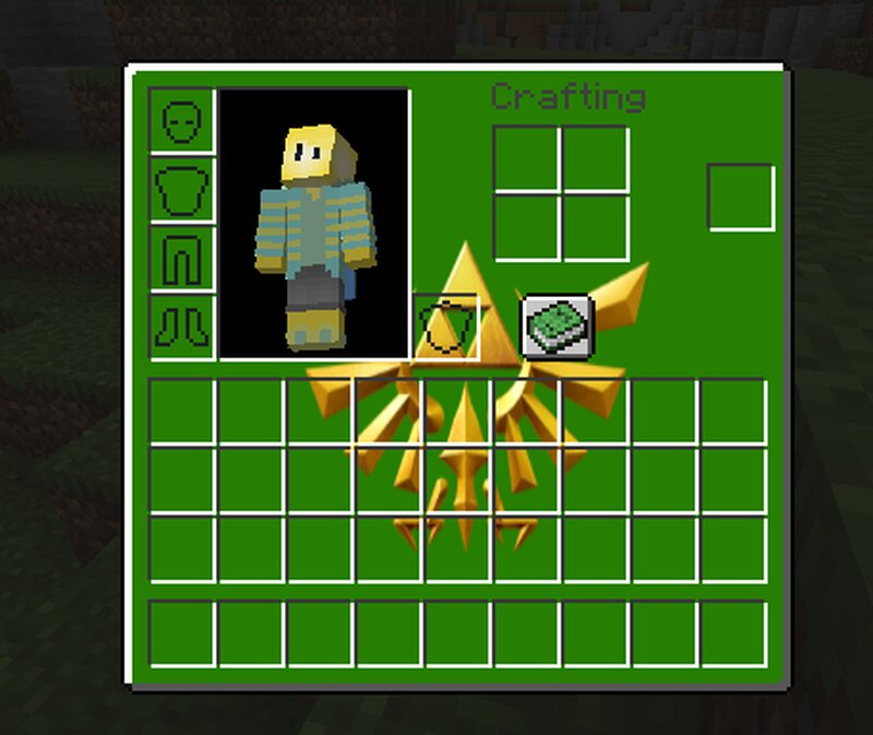 Legend of Zelda GUI Background Minecraft Texture Pack