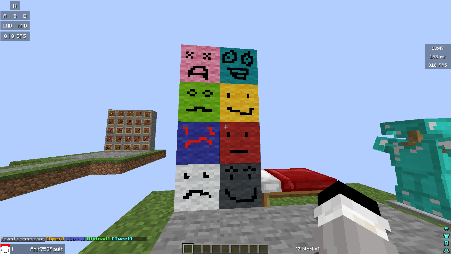 Amit753 Fault Minecraft Texture Pack