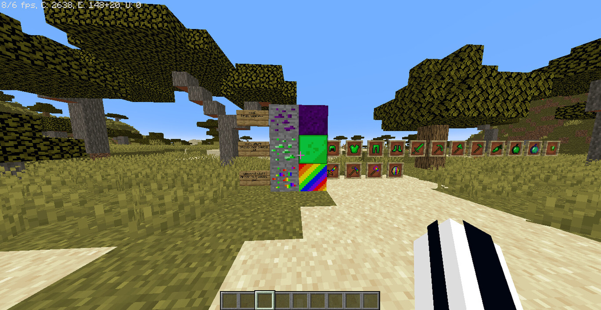 Weird colors Minecraft Texture Pack