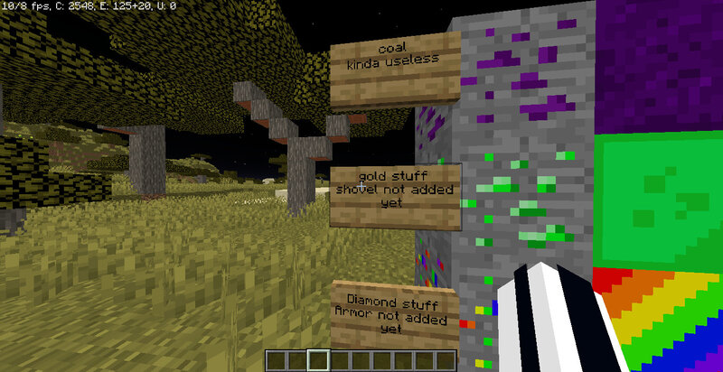 Weird colors Minecraft Texture Pack