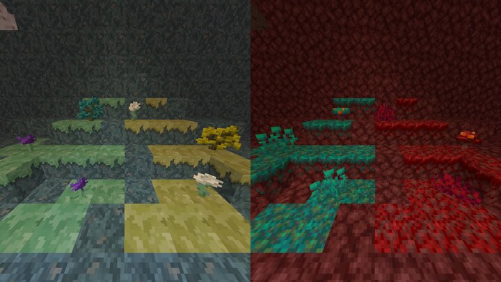 Aether|Nether (Inspired by the Aether mod) 1.16+ Minecraft Texture Pack