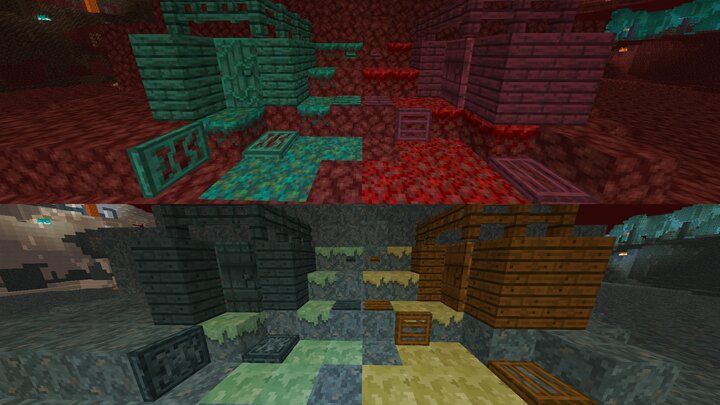Aether|Nether (Inspired by the Aether mod) 1.16+ Minecraft Texture Pack
