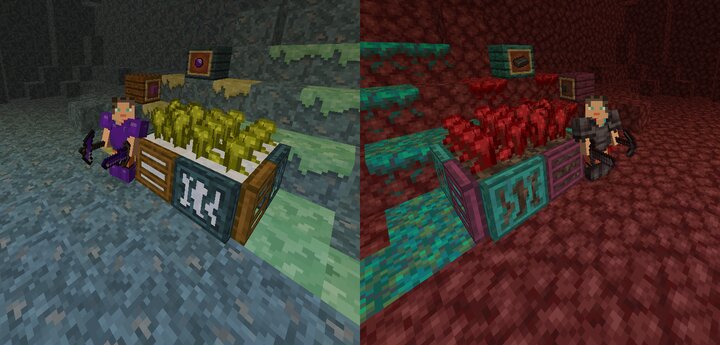 Aether|Nether (Inspired by the Aether mod) 1.16+ Minecraft Texture Pack