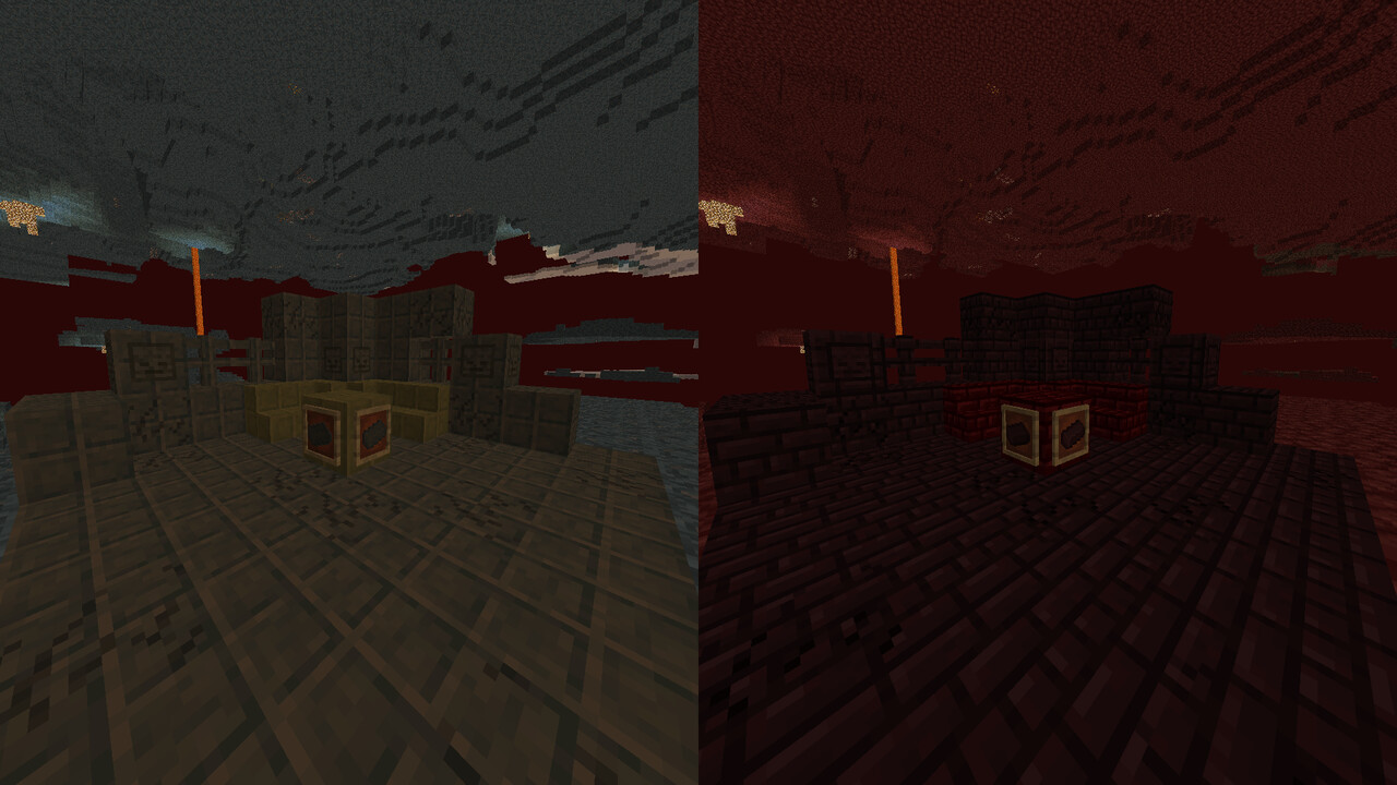 Aether|Nether (Inspired by the Aether mod) 1.16+ Minecraft Texture Pack