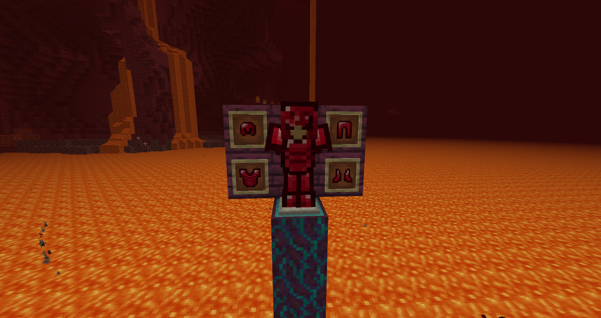 Netherite to Ruby Minecraft Texture Pack