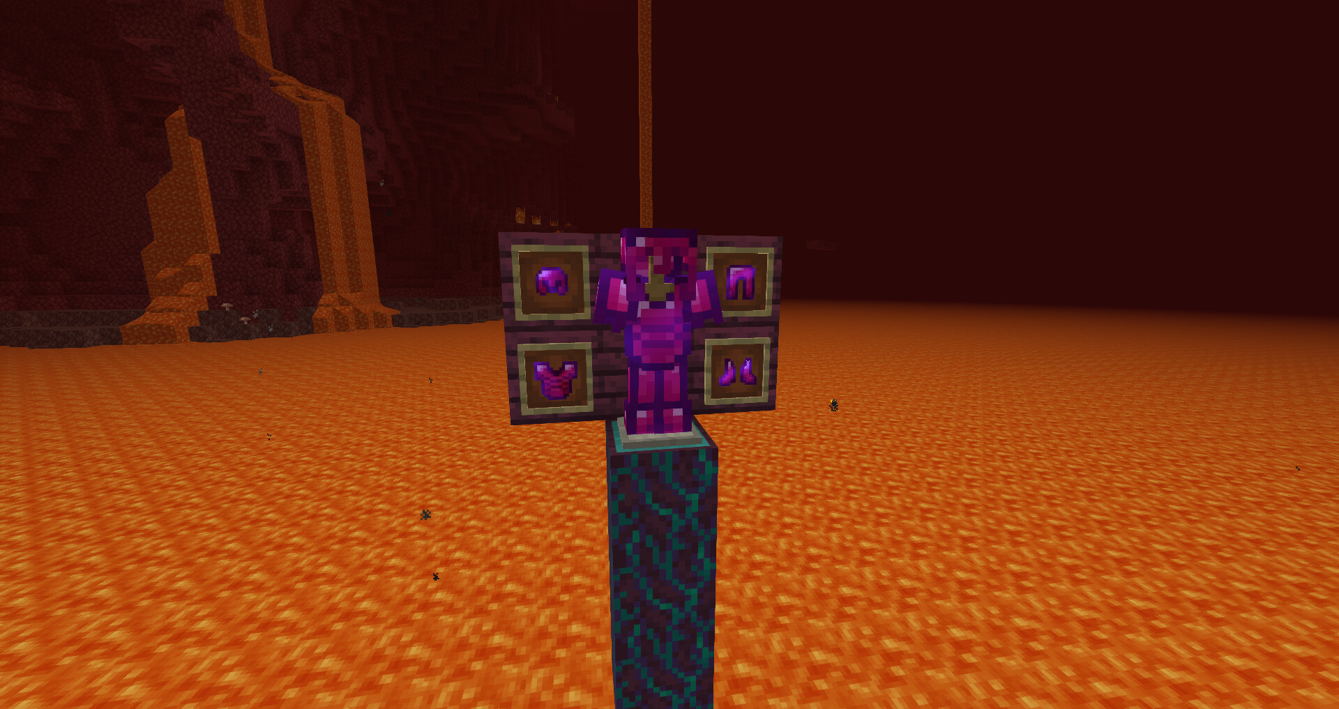 Netherite to Ruby Minecraft Texture Pack