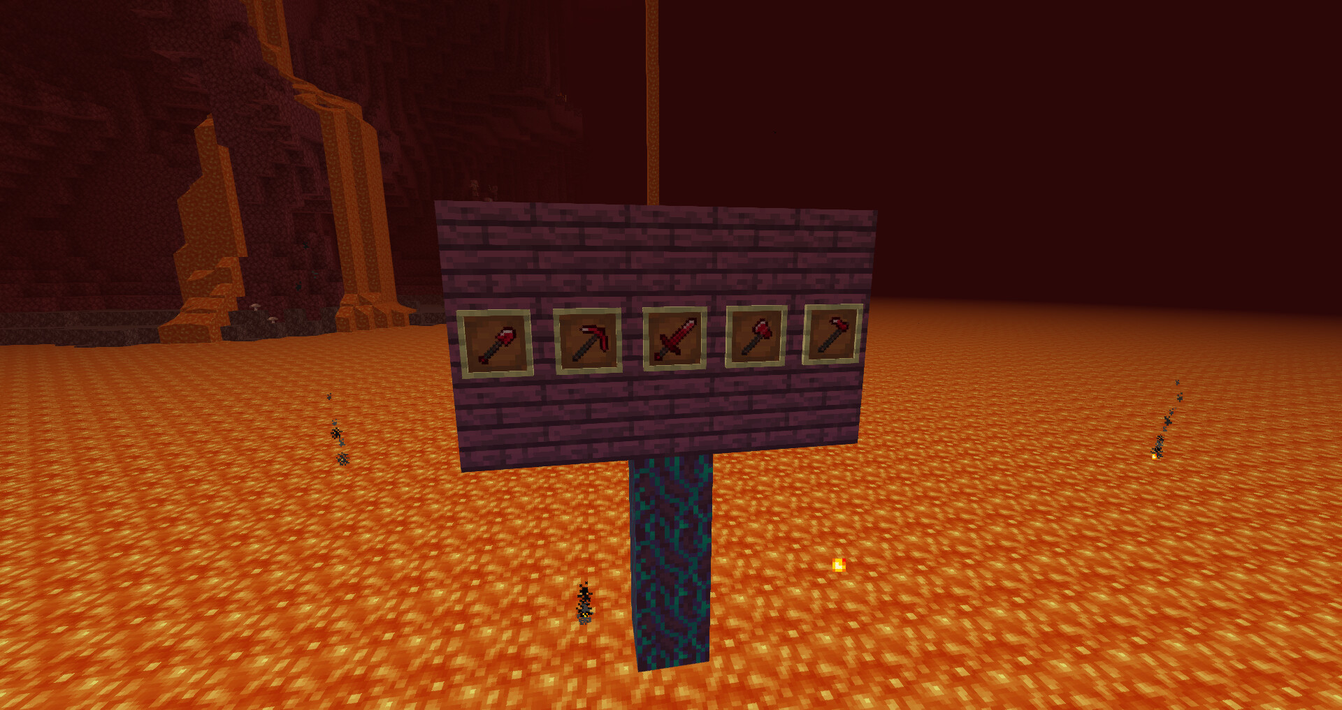 Netherite to Ruby Minecraft Texture Pack