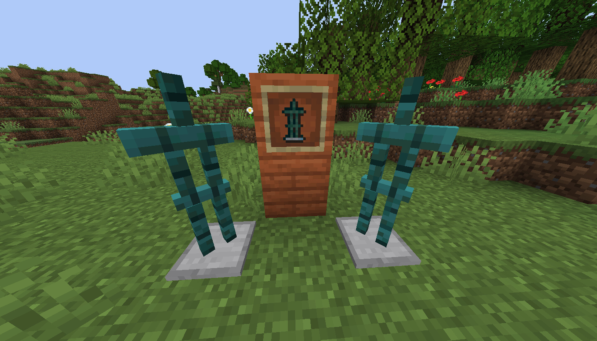 Warped Armor Stand Minecraft Texture Pack