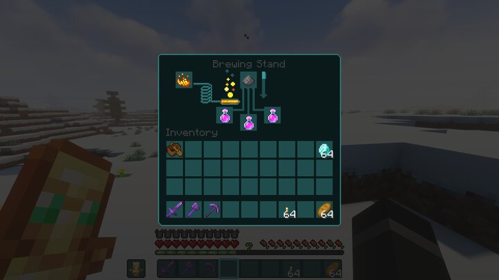 solirides's cyan gui Minecraft Texture Pack