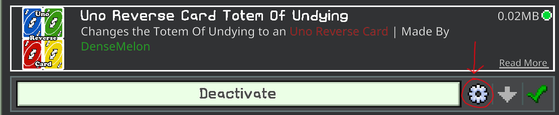 Uno Reverse Card Totem Of Undying (Color Update) Minecraft Texture Pack