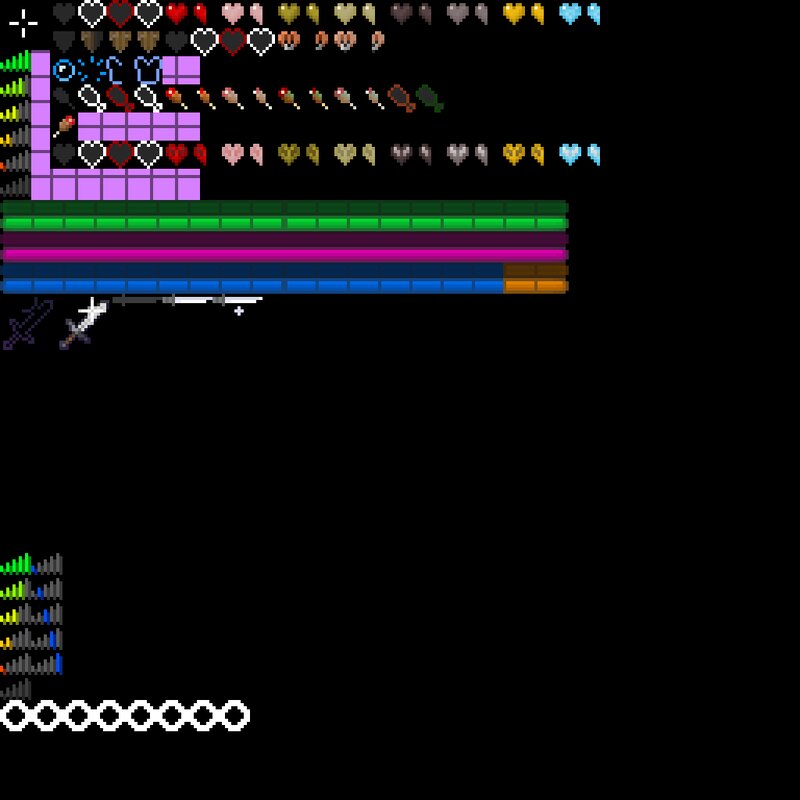 solirides's cyan gui Minecraft Texture Pack