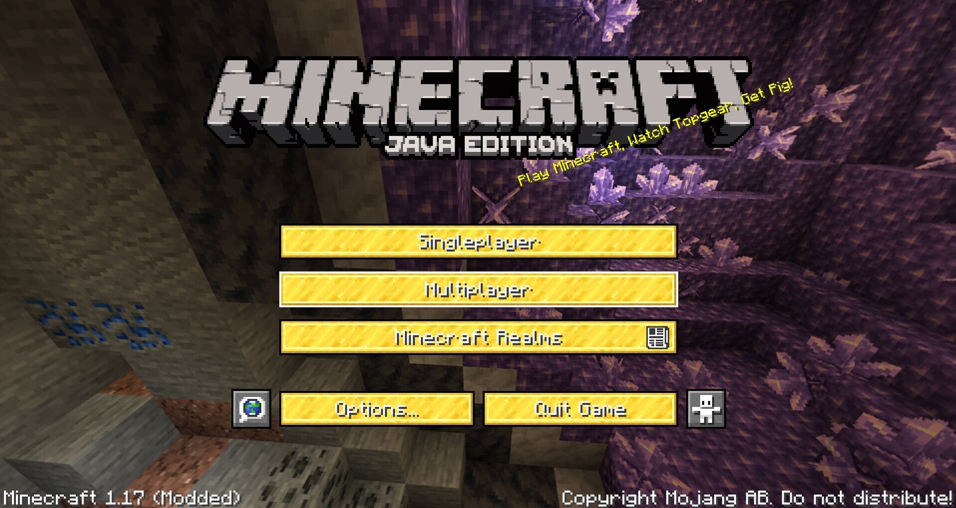 Golden Buttons Minecraft Texture Pack