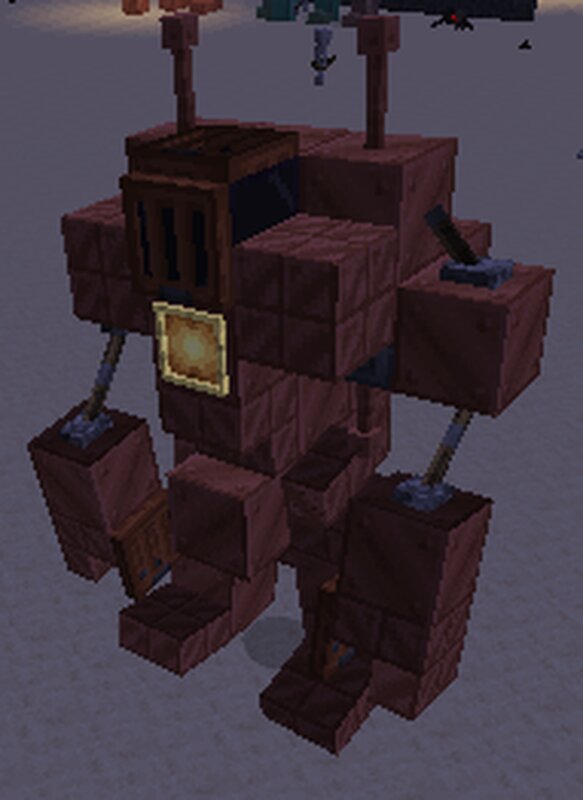 Copper Mech Minecraft Texture Pack