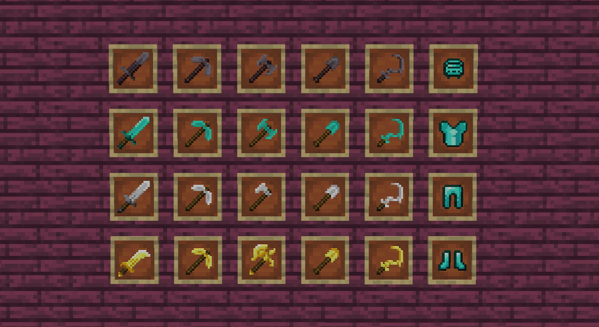 Medieval tools Minecraft Texture Pack