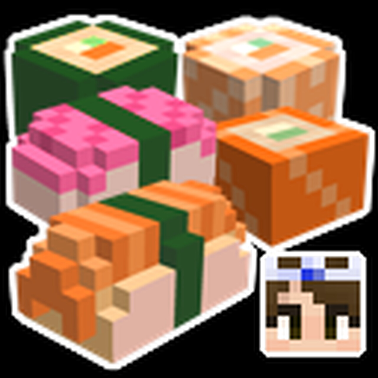 Sushi Minecraft Texture Pack