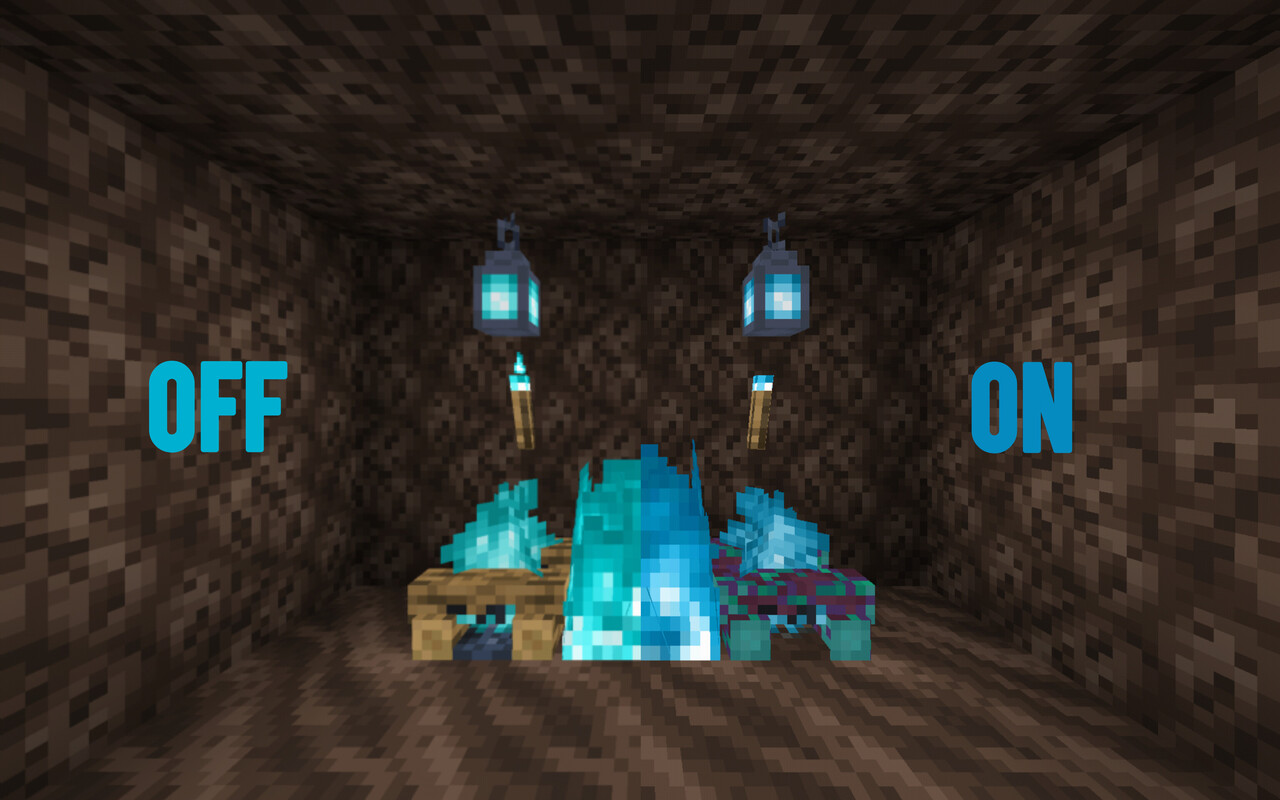Bluer Soul Fire (Bedrock) Minecraft Texture Pack