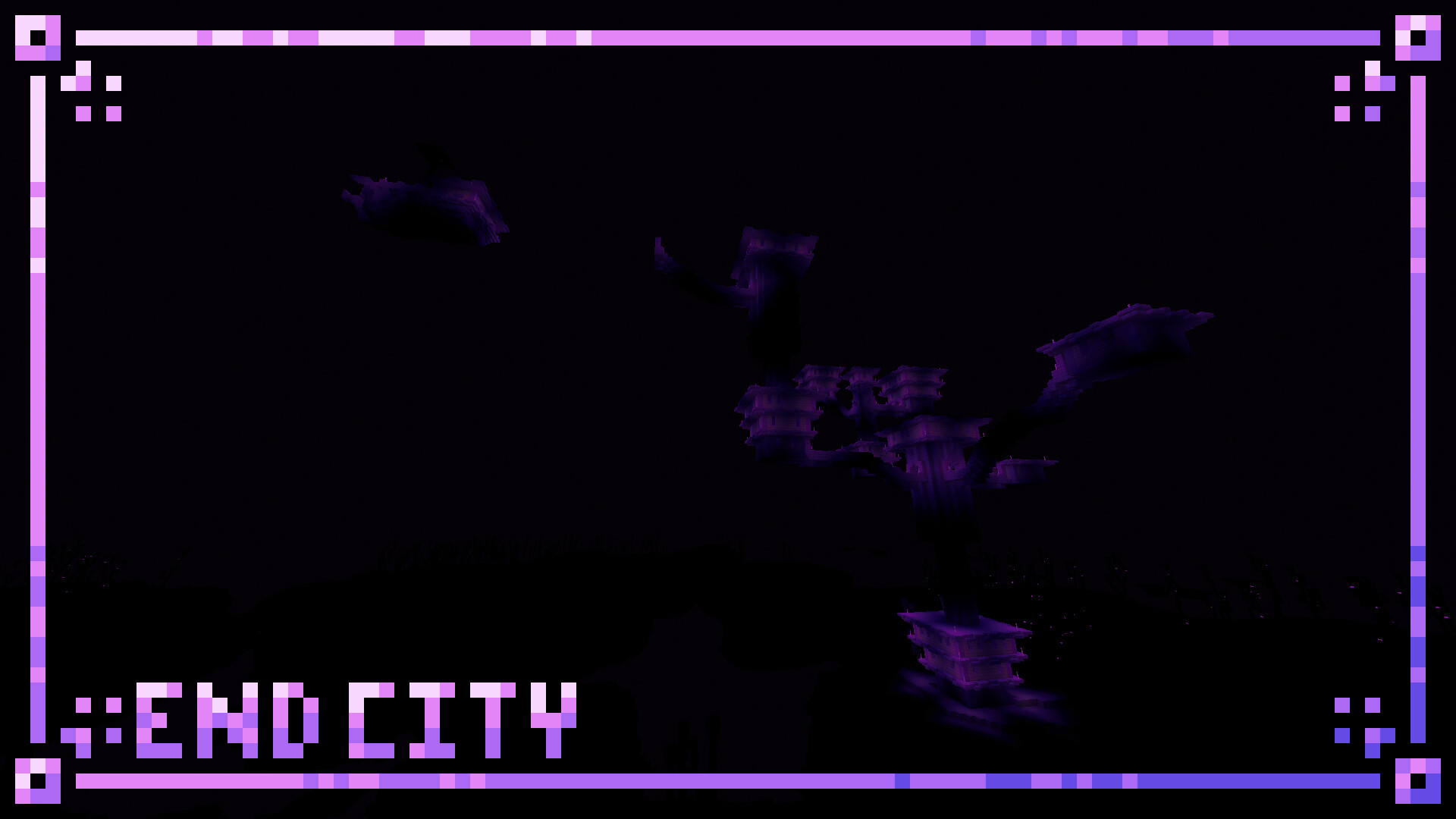 Shrimpsnail's more ambient end dimension Minecraft Texture Pack