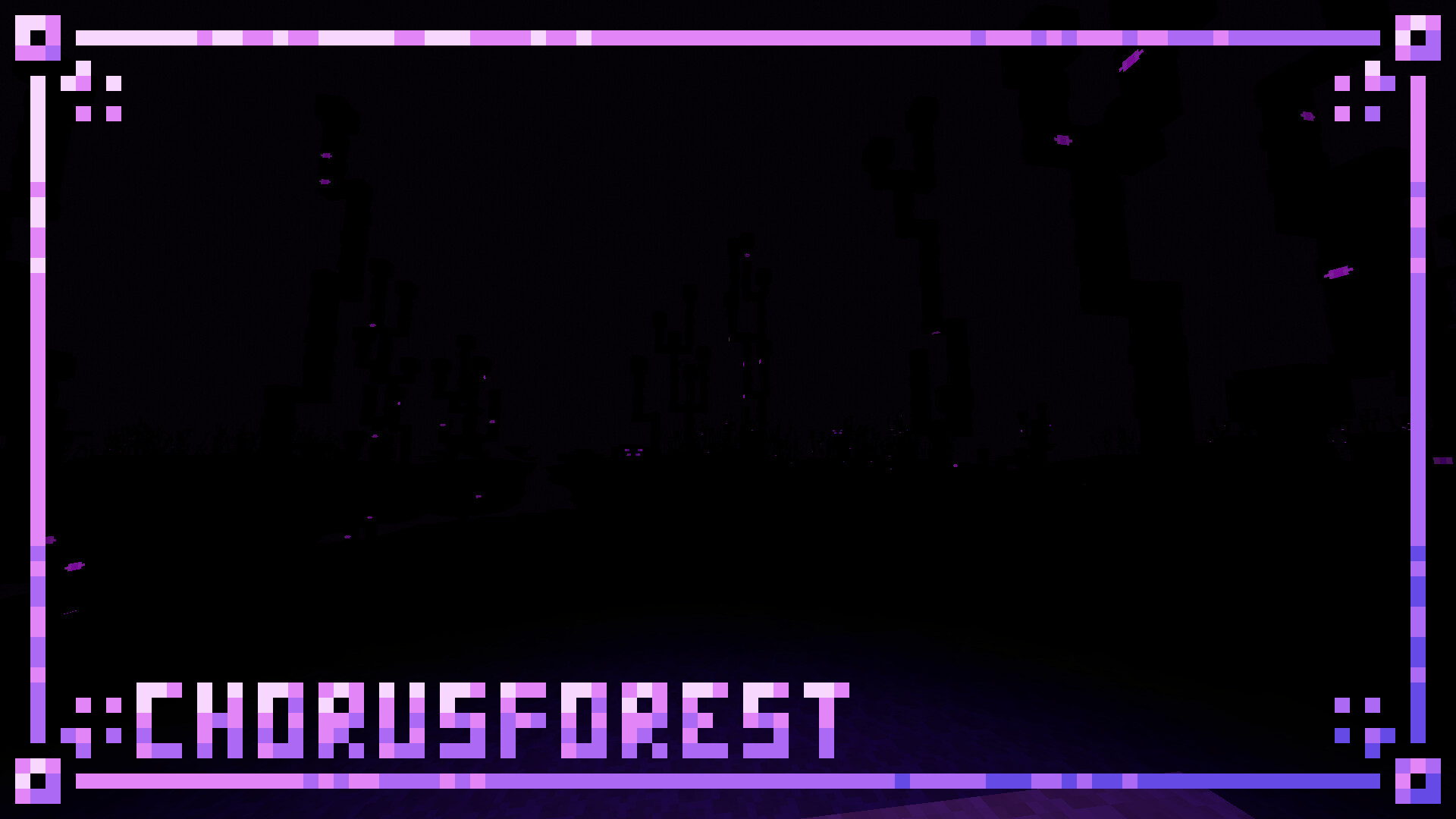 Shrimpsnail's more ambient end dimension Minecraft Texture Pack