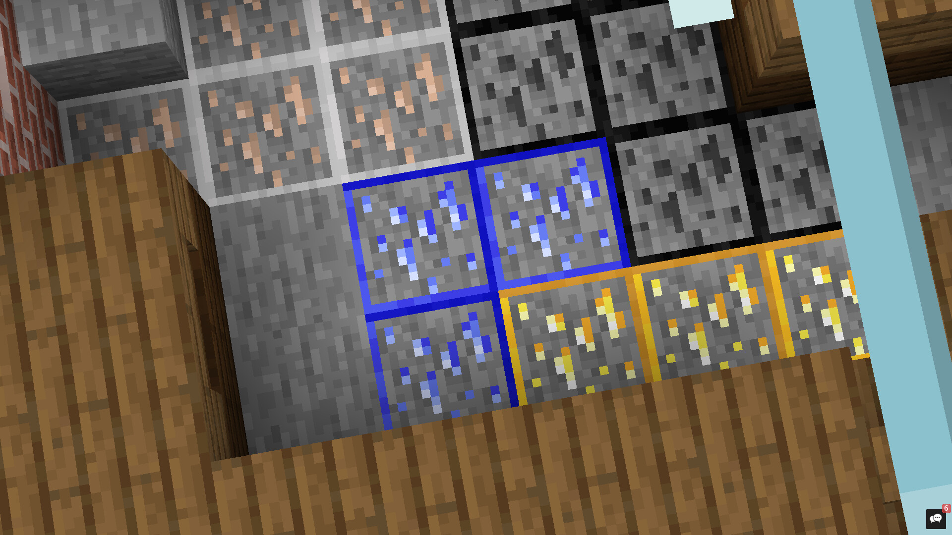 Blue Diamond(1.14 Default textures) Minecraft Texture Pack