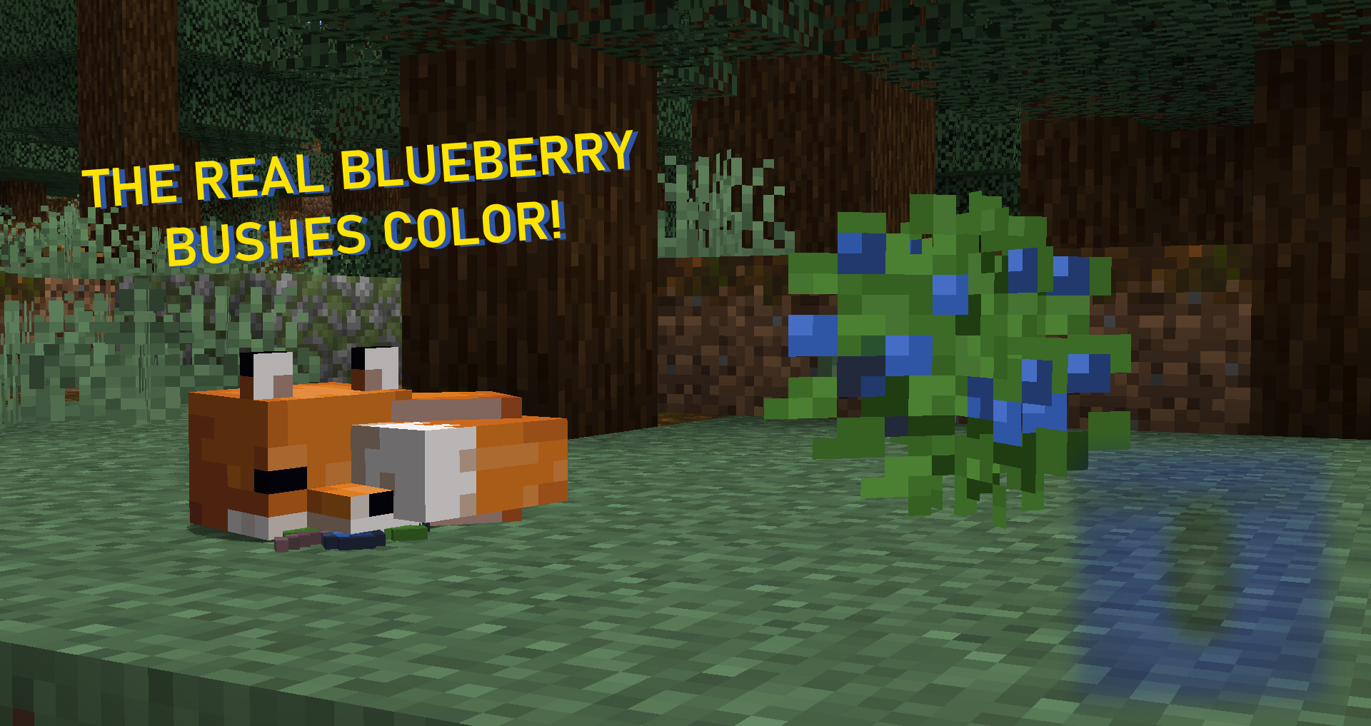 [NEW!] - Foxes and Blueberries! Minecraft Texture Pack