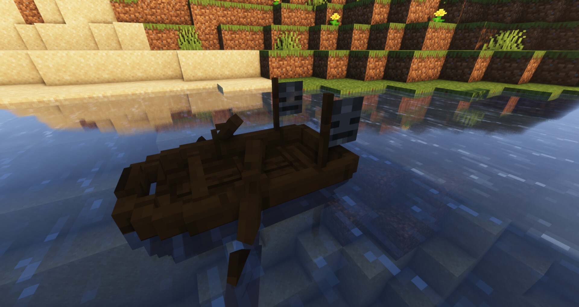 Aesthetic boats Minecraft Texture Pack