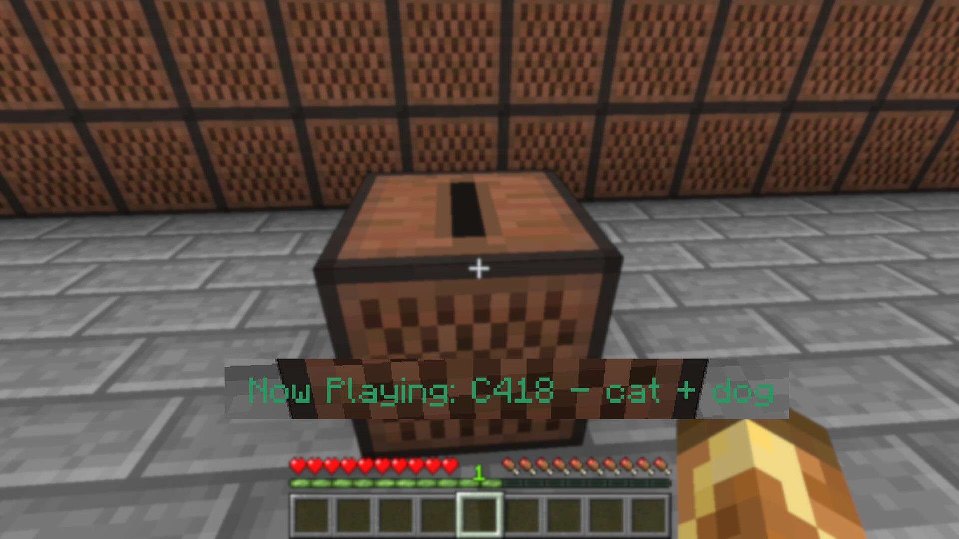 Cat + Dog Music Disc Minecraft Texture Pack