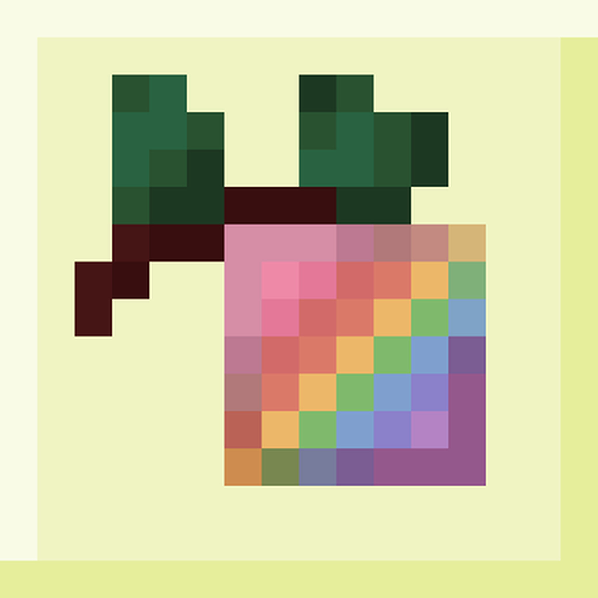 Rainbow Berry Minecraft Texture Pack