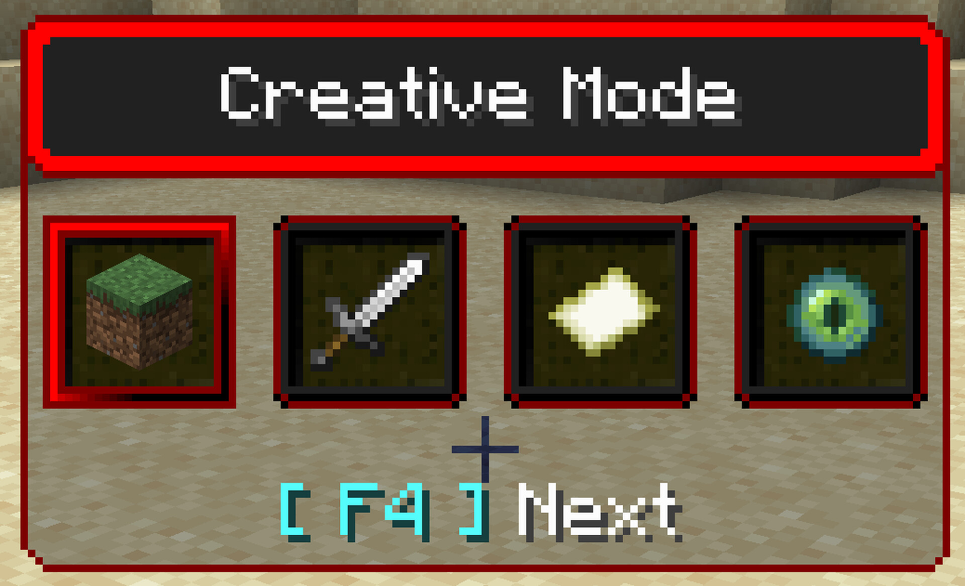 Oakljens Red Gui Minecraft Texture Pack