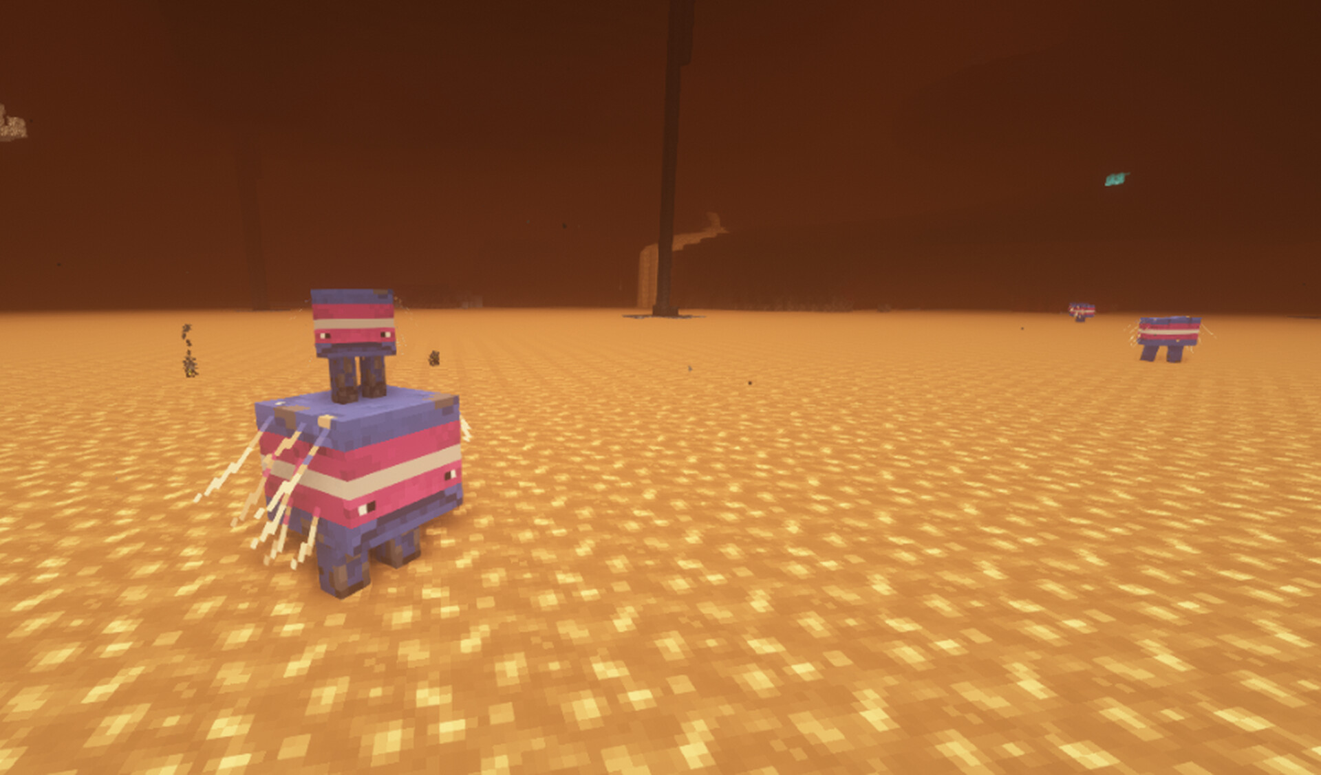 Trans Striders Minecraft Texture Pack