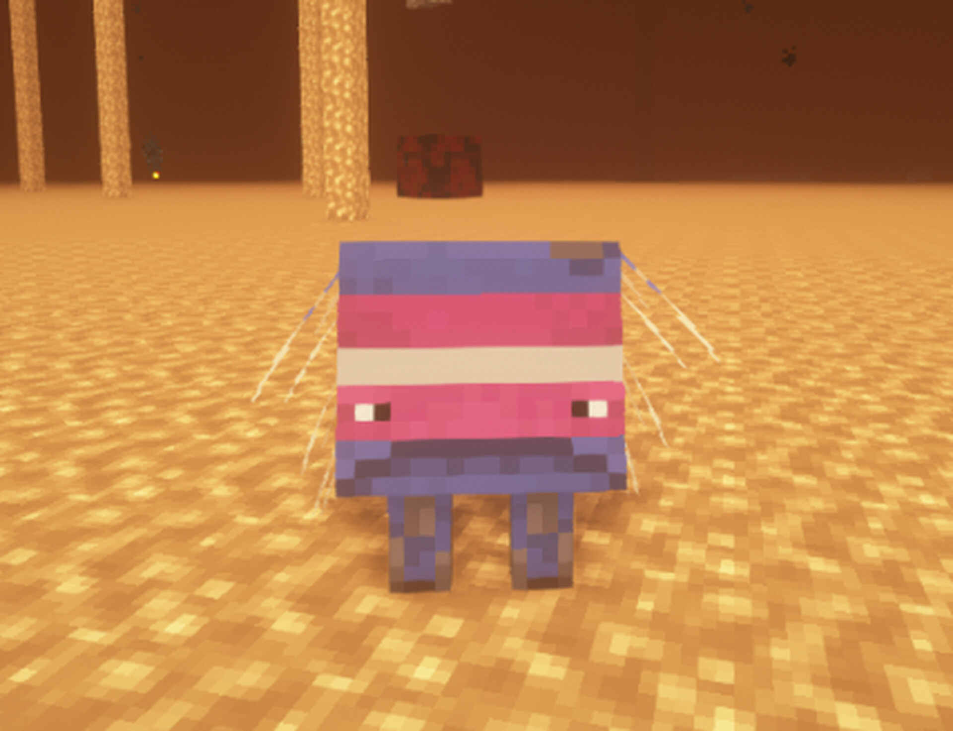 Trans Striders Minecraft Texture Pack