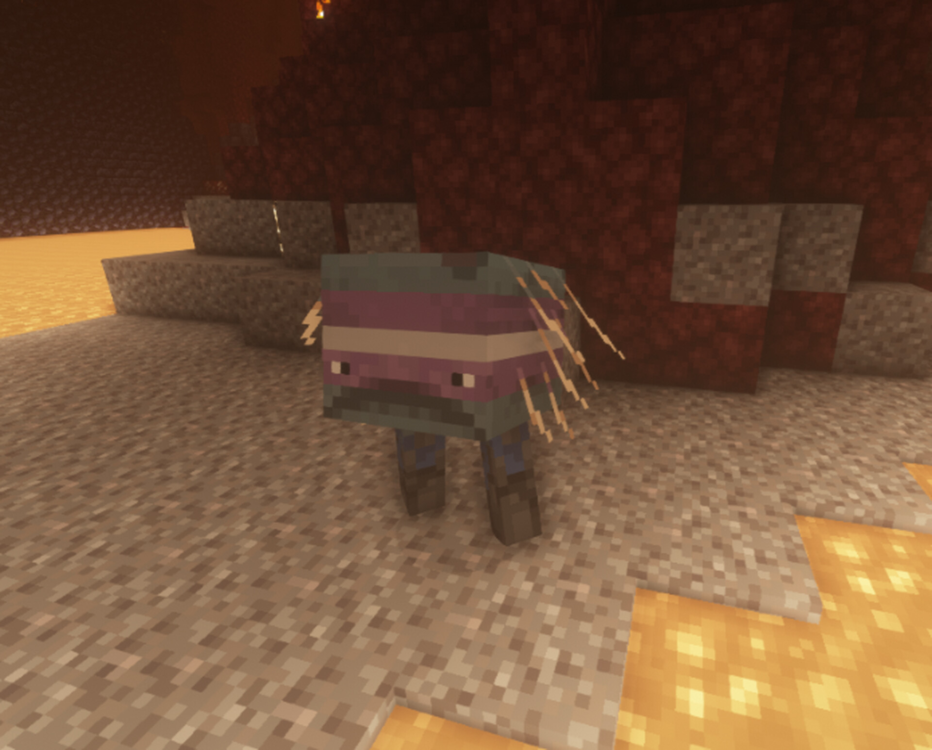 Trans Striders Minecraft Texture Pack