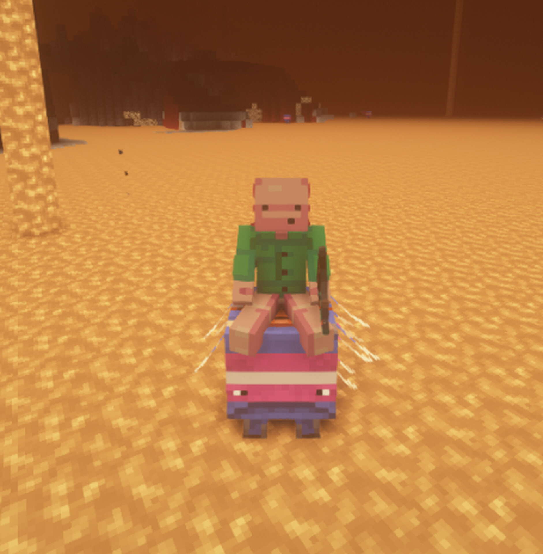 Trans Striders Minecraft Texture Pack