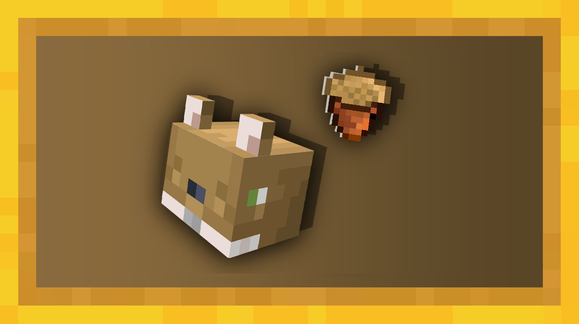 Squirrel and Acorn Minecraft Texture Pack