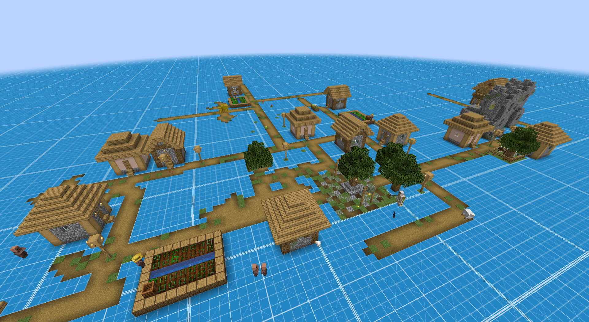 Blueprint Minecraft Texture Pack