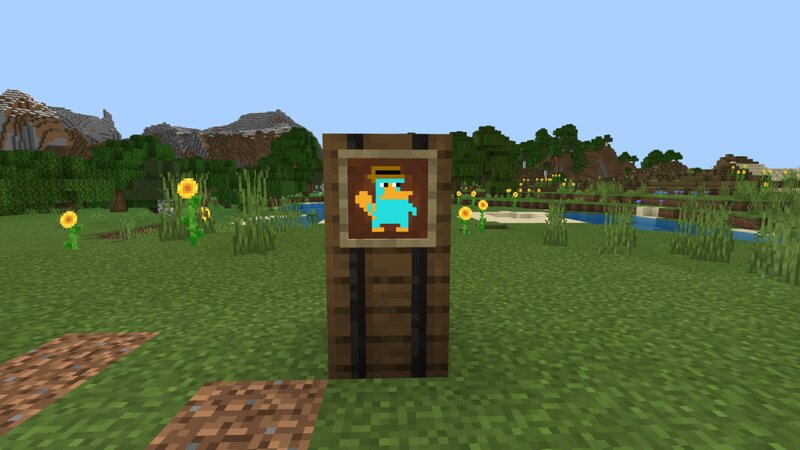 Totem - Perry The Platypus Minecraft Texture Pack