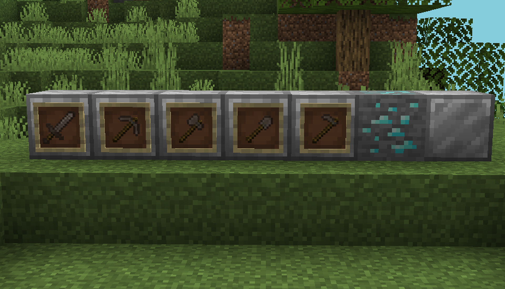 Colorless Transparent Diamonds Minecraft Texture Pack