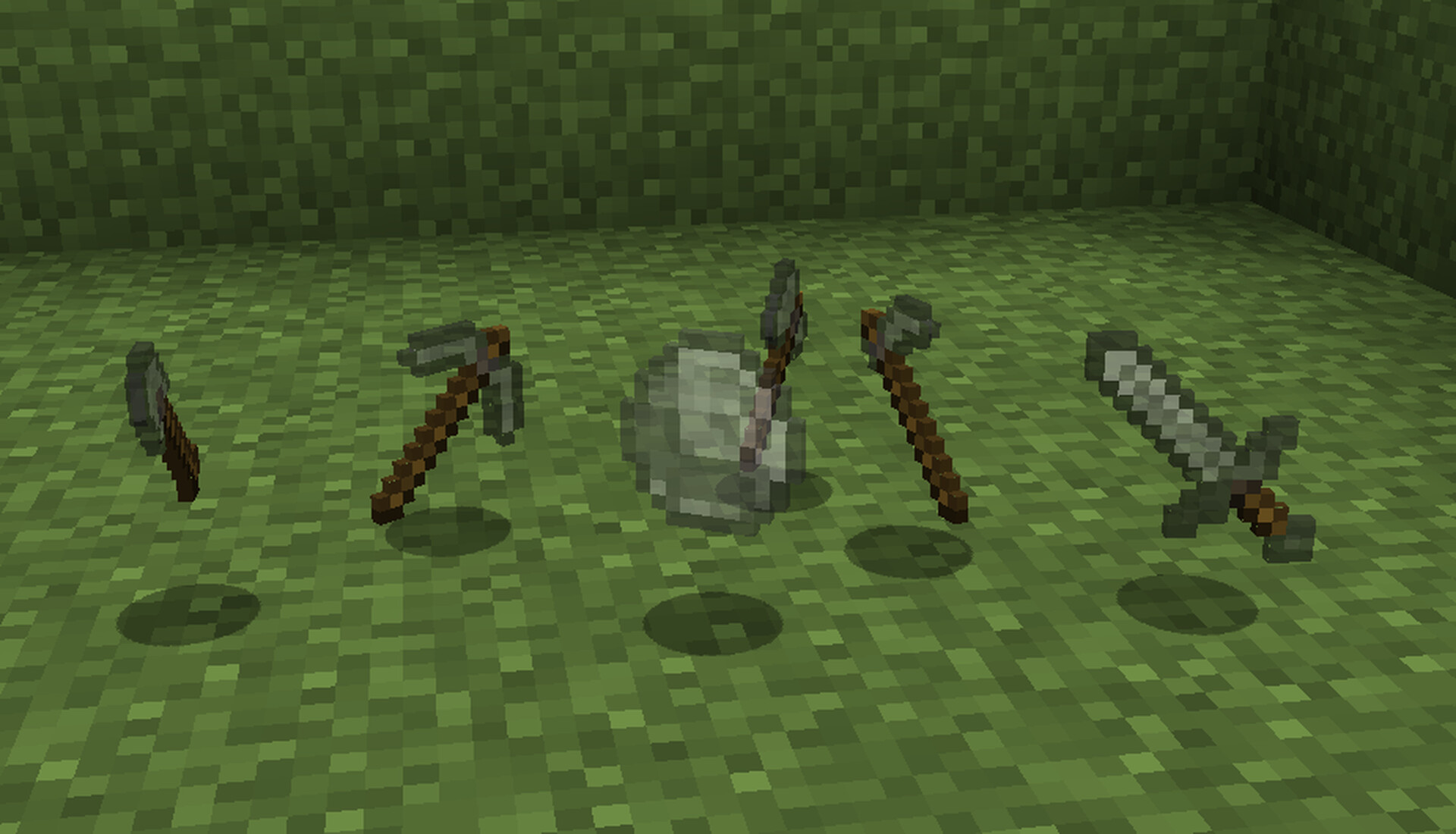 Colorless Transparent Diamonds Minecraft Texture Pack